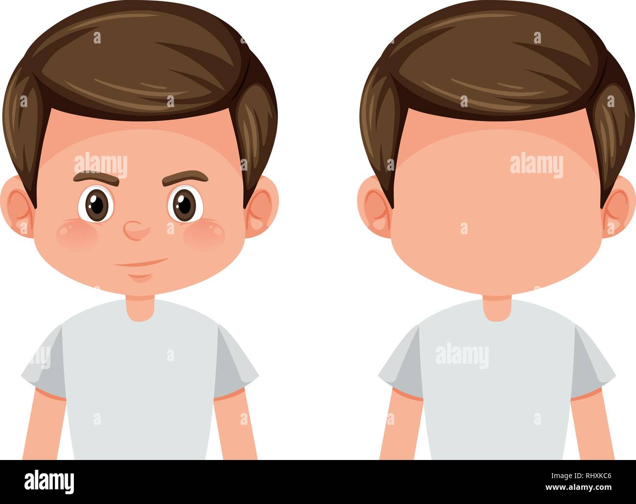 Set of boy character illustration Stock Vector Image & Art - Alamy
