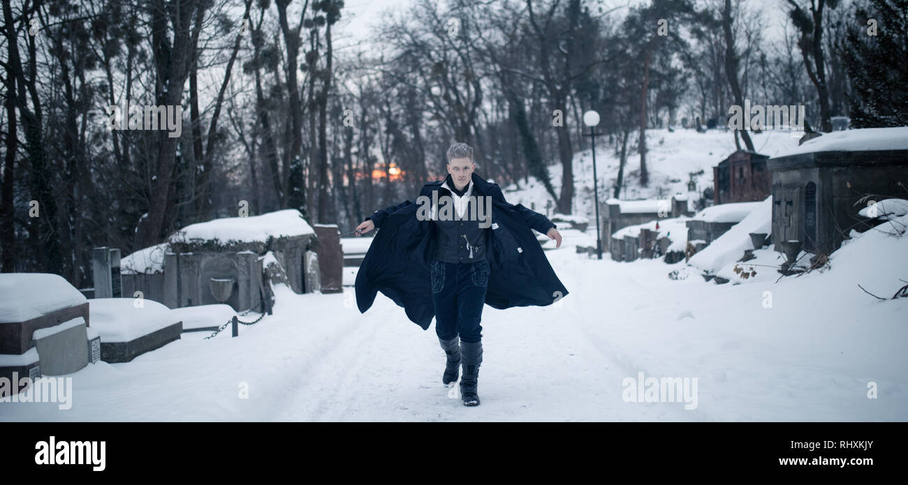 Magician snow hi-res stock photography and images - Alamy