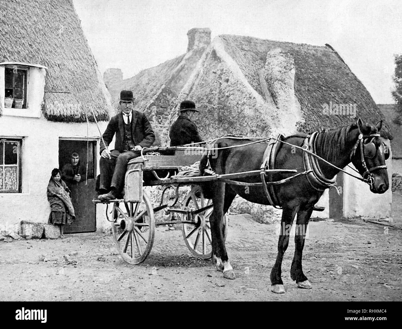 Irish jaunting car hi-res stock photography and images - Alamy