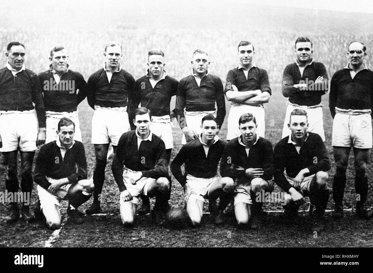 Wakefield Trinity Rugby Club in 1927 Stock Photo - Alamy