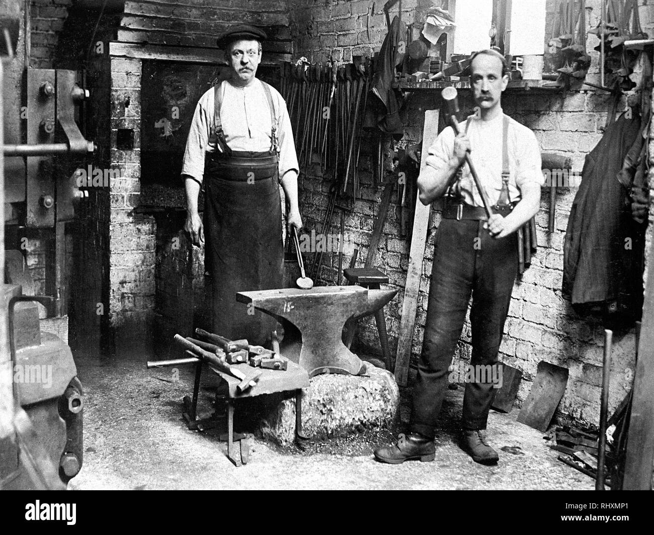 The old smithy Black and White Stock Photos & Images - Alamy