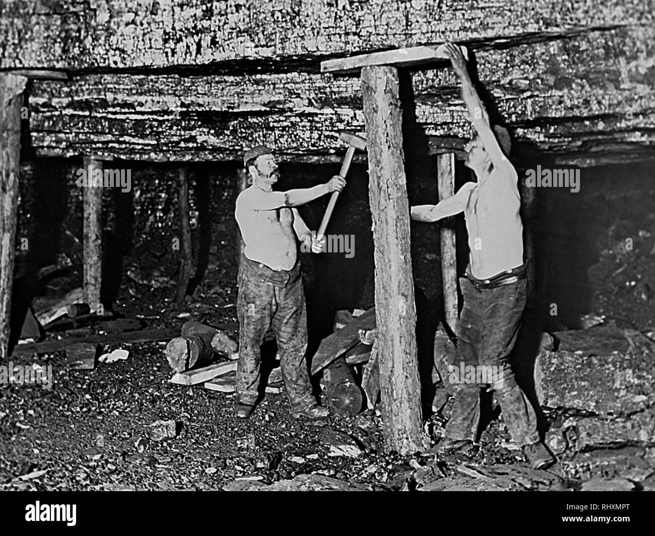 Old mine supports hi-res stock photography and images - Alamy