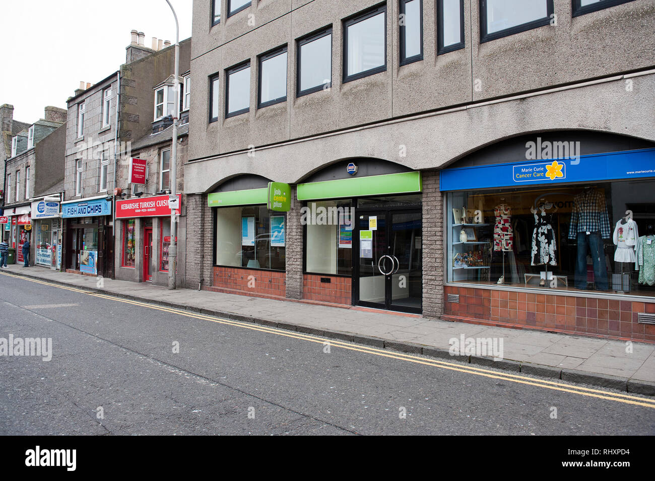 Job Centre Plus, Union Street, Aberdeen, Scotland. Lenny Warren ...