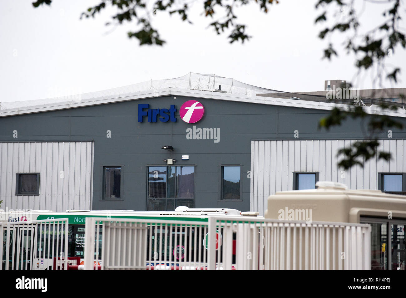 First Bus headquarters, Aberdeen, Scotland. Lenny Warren / Warren Media ...