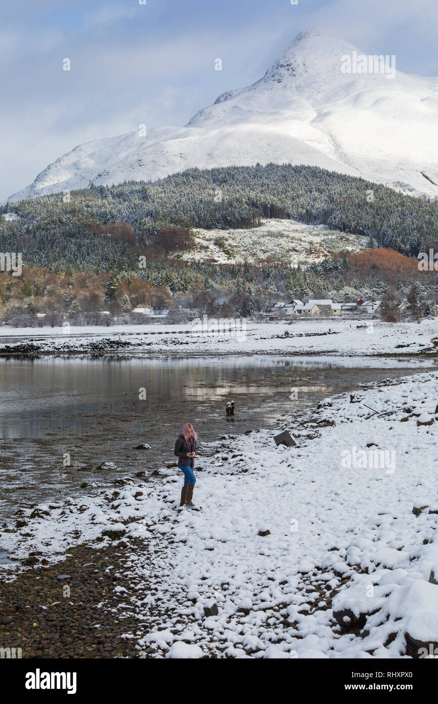 Loch Leven Pap Glencoe Scottish Stock Photos & Loch Leven Pap Glencoe ...
