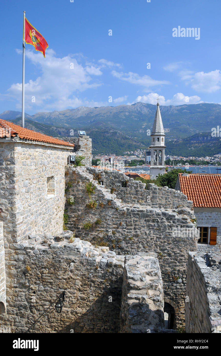 Budva, Montenegro, Europe, citadel Stock Photo - Alamy