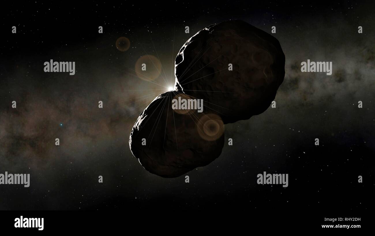 Artwork of Ultima Thule Stock Photo - Alamy