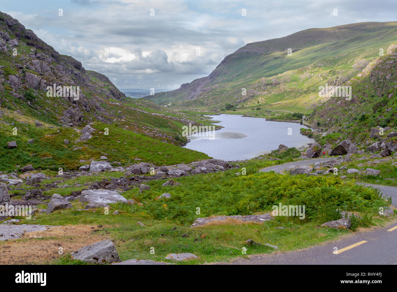 Gap of Dunloe in the Macgillycuddy's Reeks Mountains, County Kerry ...