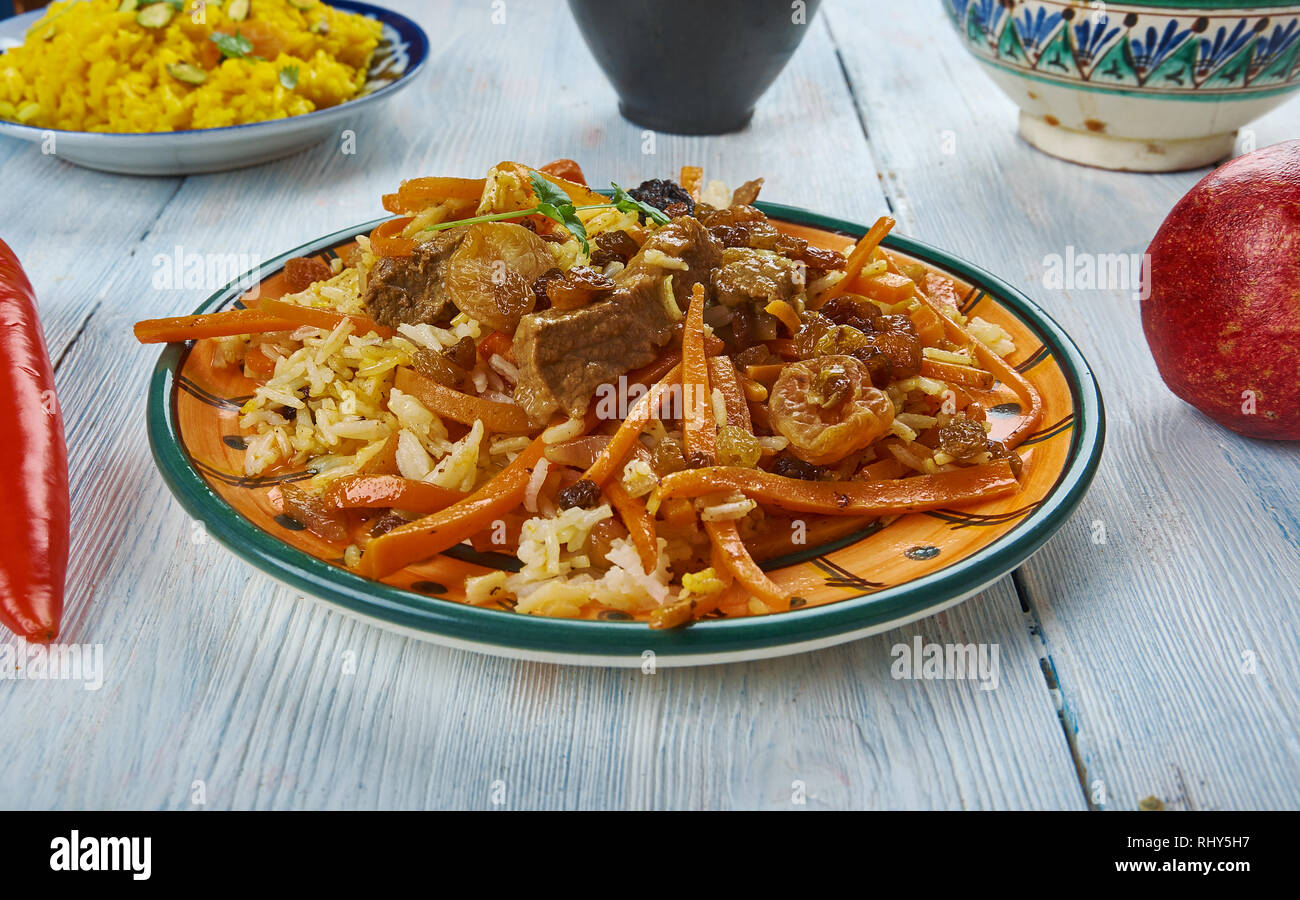 Qabili pulao hi-res stock photography and images - Alamy