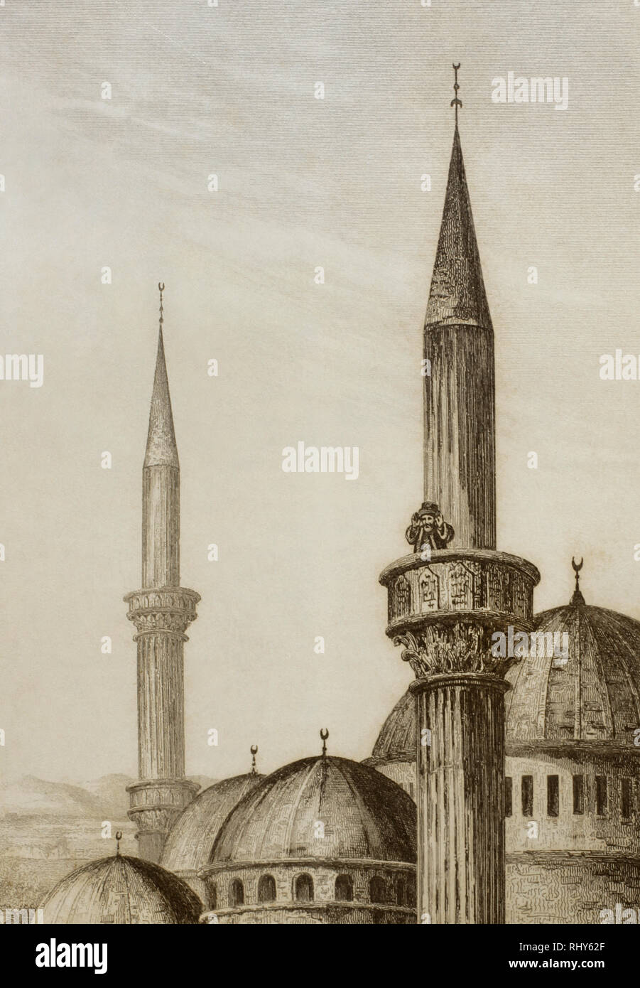 Muezzin minaret hi-res stock photography and images - Alamy