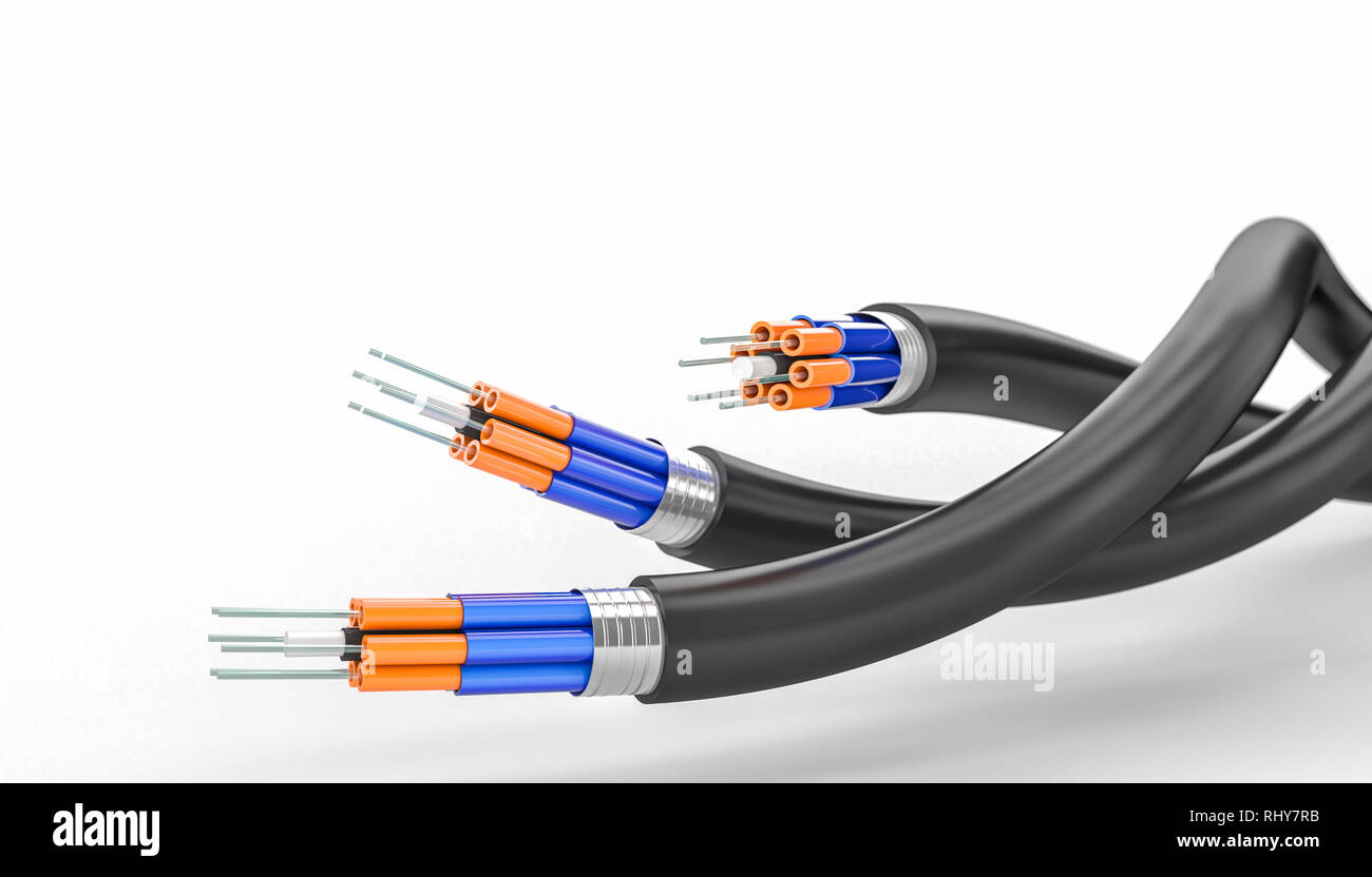 Fiber optical cable hi-res stock photography and images - Alamy