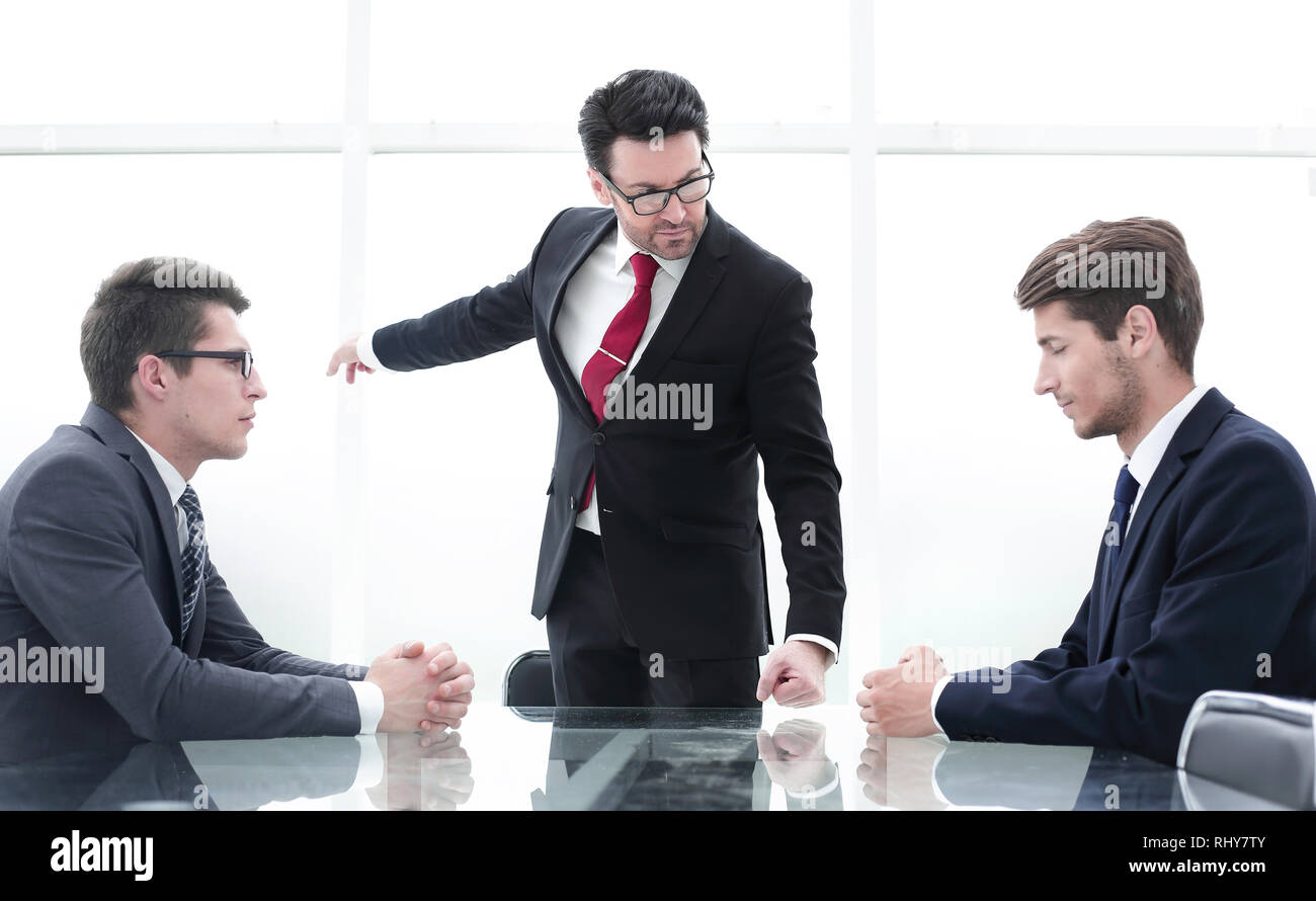 Angry boss hi-res stock photography and images - Alamy