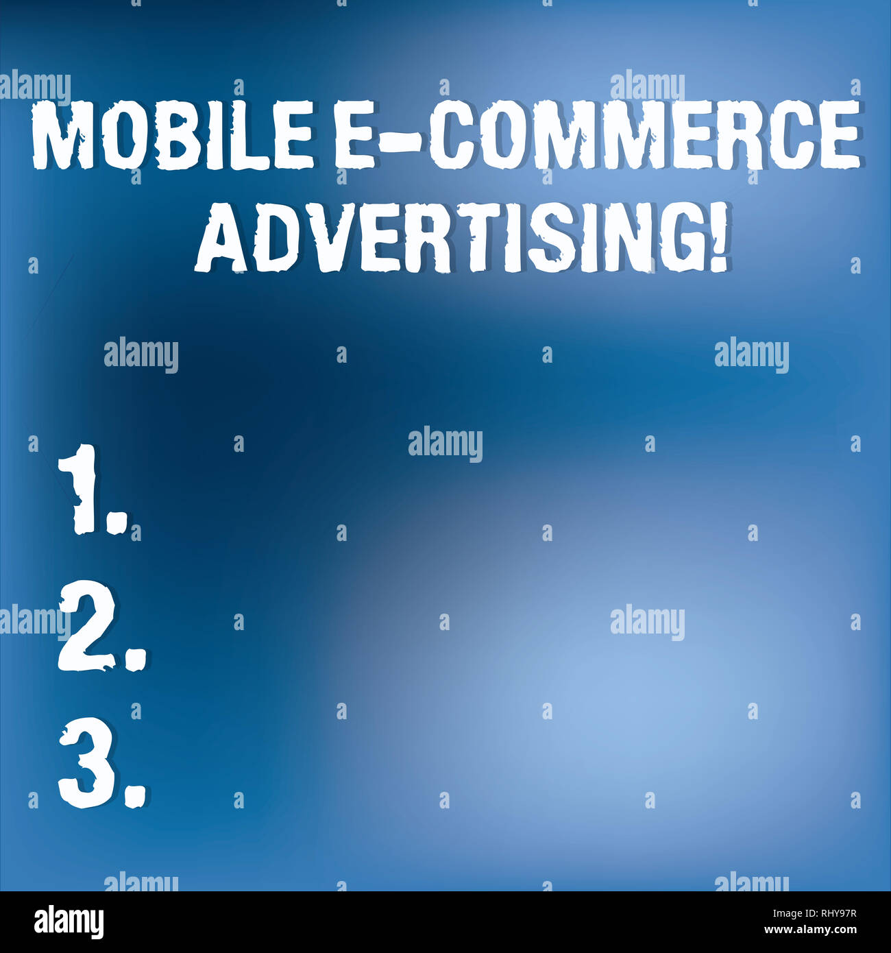 Text sign showing Mobile E Commerce Advertising. Conceptual photo use ...