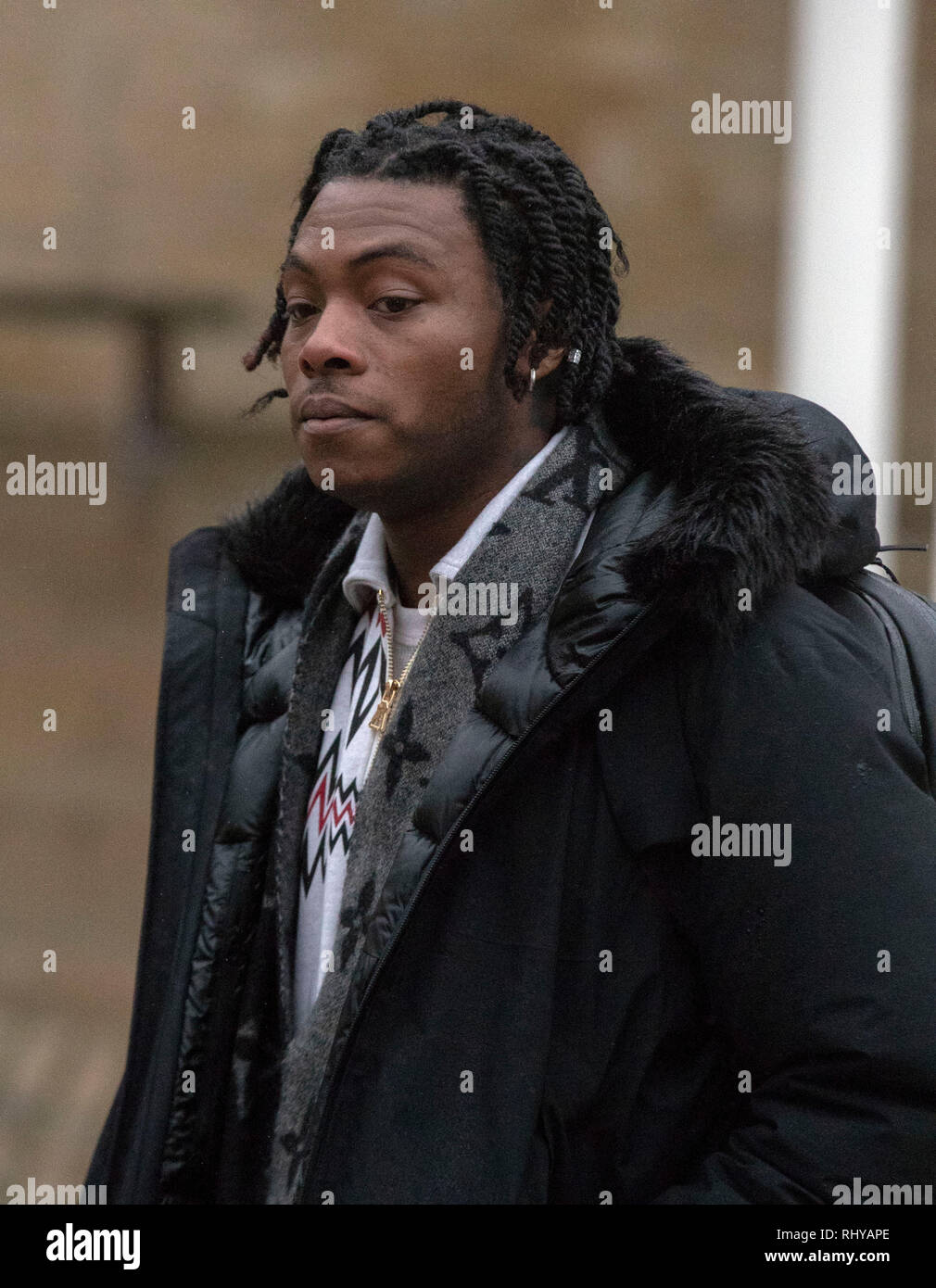 Ceon Broughton, 29, arrives at Winchester Crown Court where he is ...