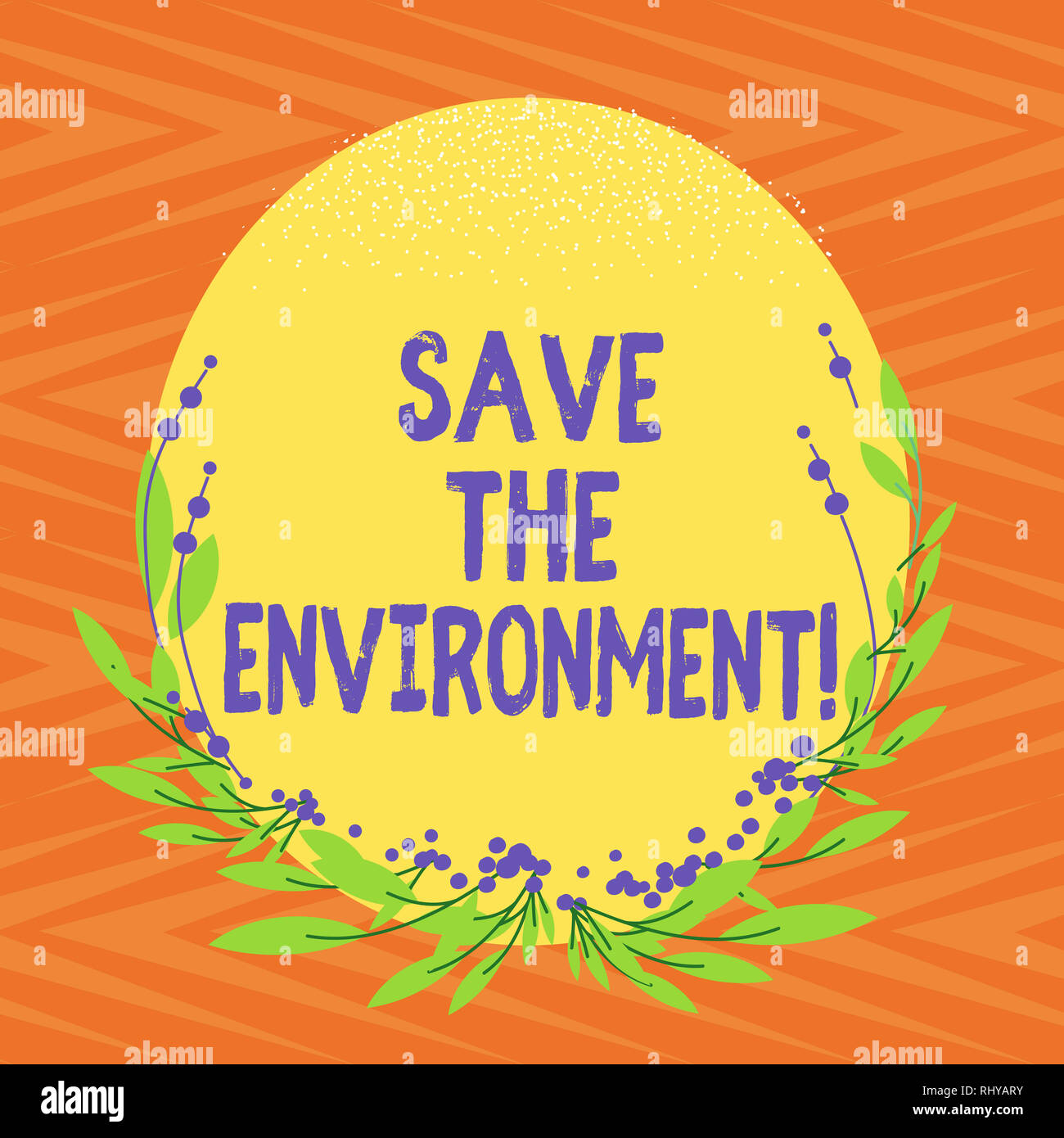 Conceptual hand writing showing Save The Environment. Business photo ...
