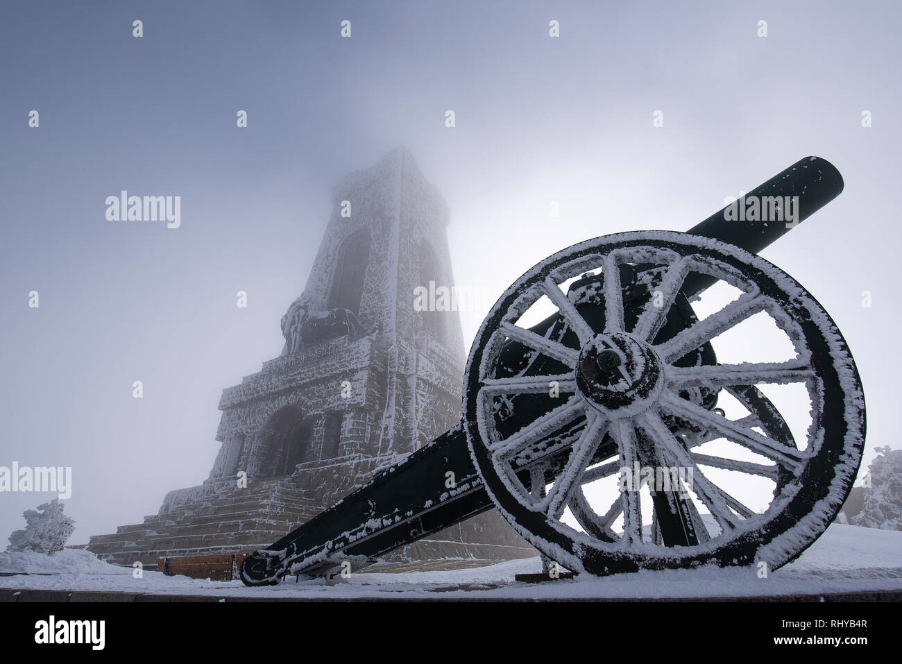 Shipka Monument (Monument of The Liberty) a monumental construction ...