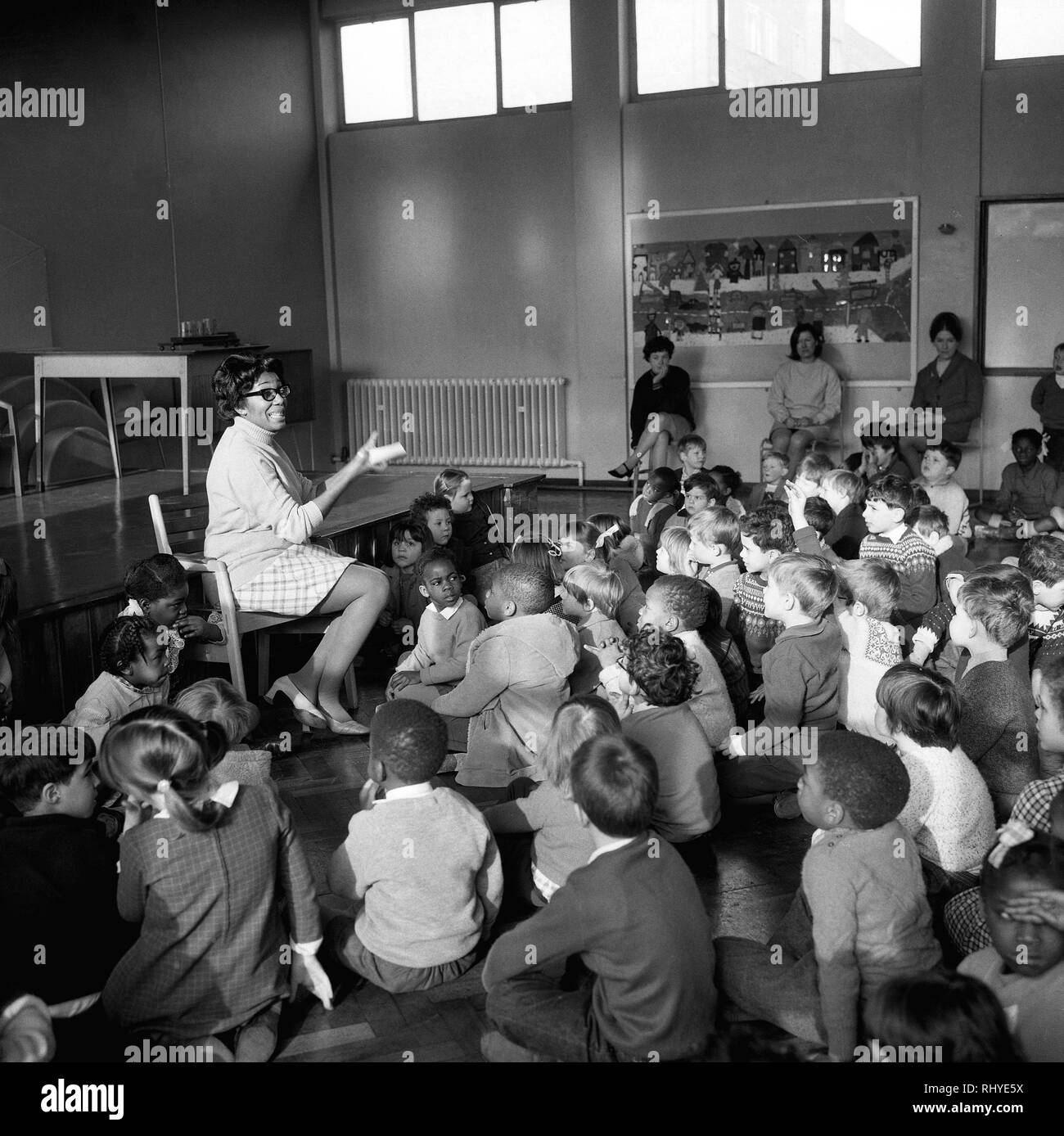 Yvonne Conolly, 29, the first West Indian headteacher in London, taking ...