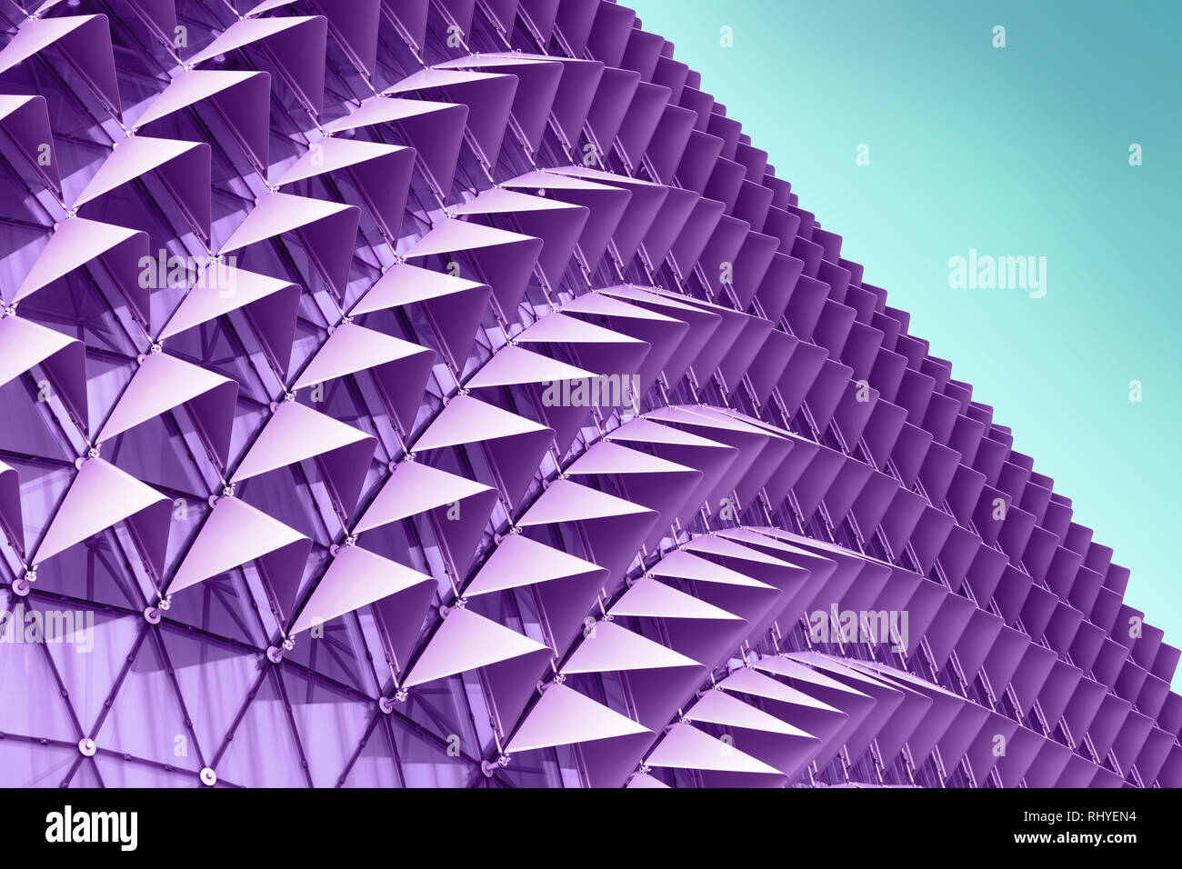 Abstract architectural pattern Stock Photo - Alamy