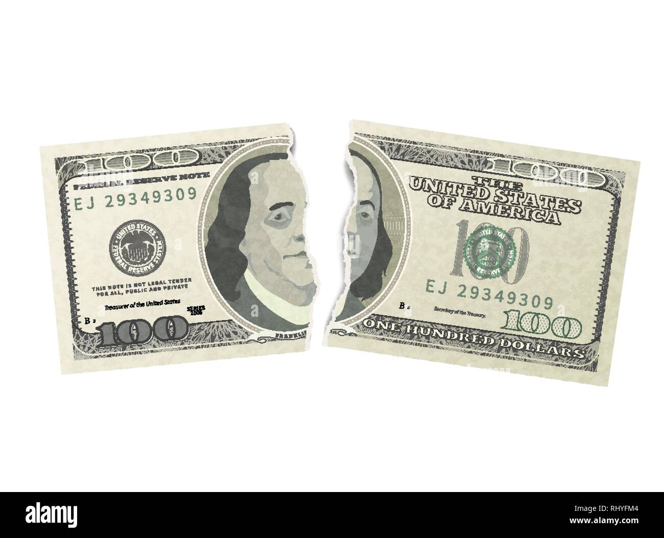 On two separate pieces of paper hi-res stock photography and images - Alamy