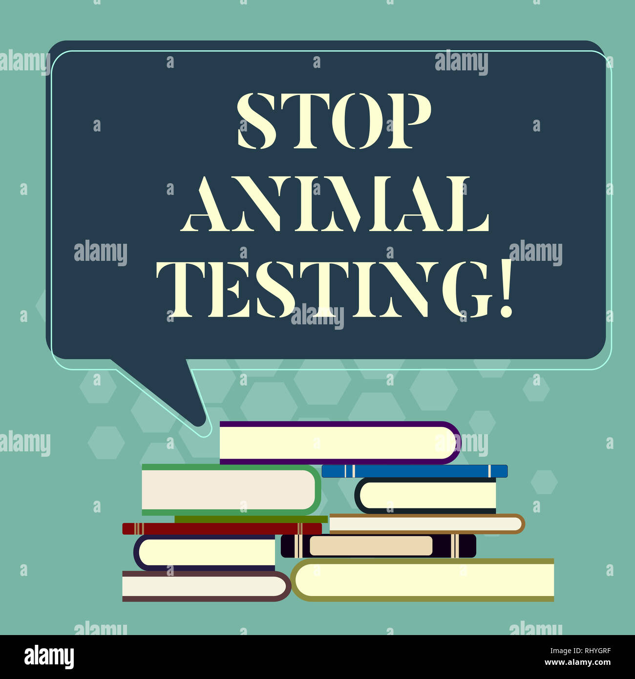 Word writing text Stop Animal Testing. Business concept for scientific ...