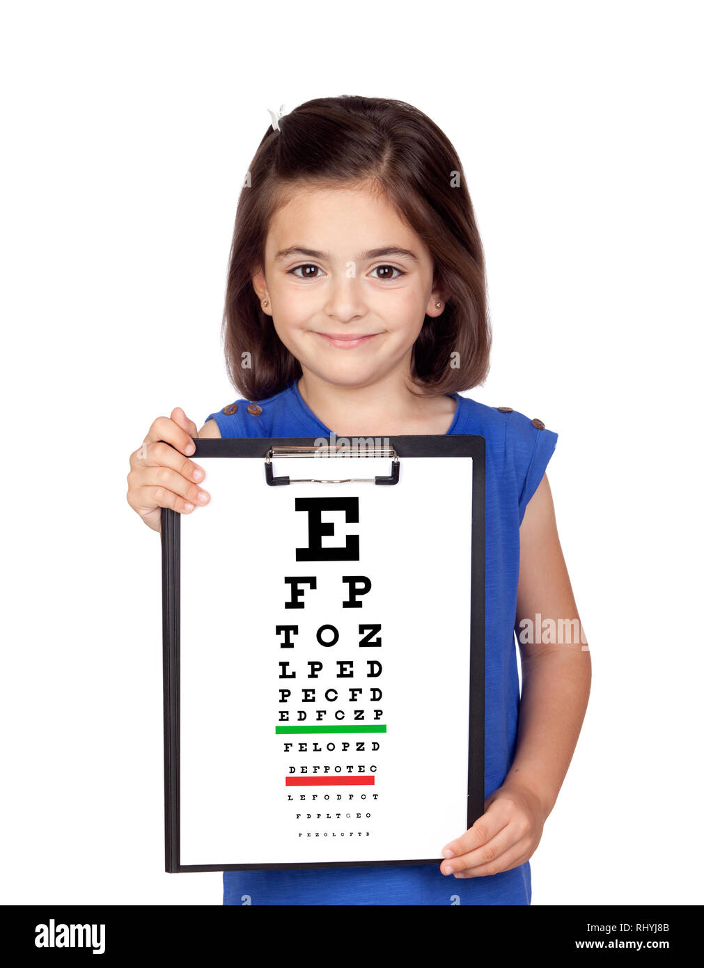 Child eye chart hi-res stock photography and images - Alamy