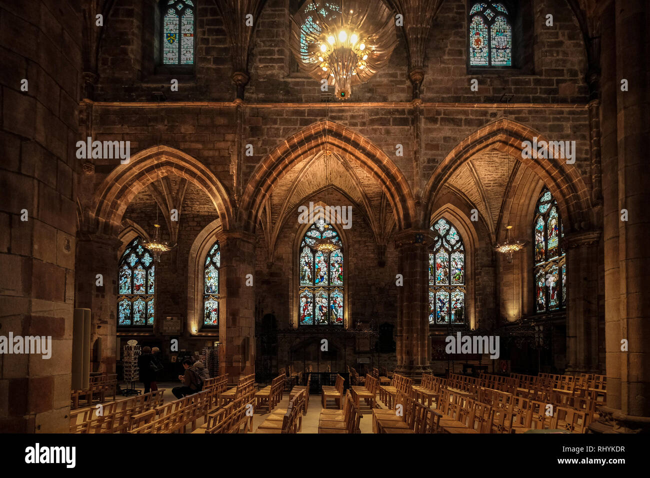 St Giles' Cathedral also known as the High Kirk of Edinburgh, is the ...