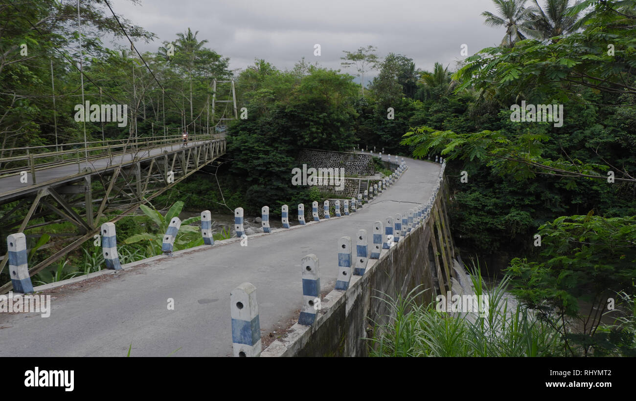 the road in the bridge Stock Photo - Alamy