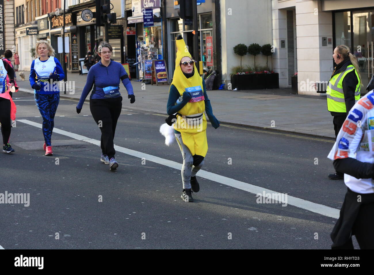 Banana woman running hi-res stock photography and images - Alamy