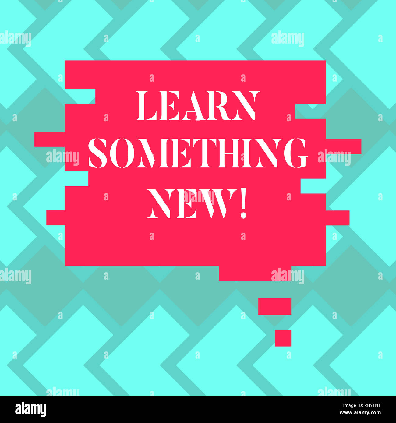 Text sign showing Learn Something New. Conceptual photo Getting ...