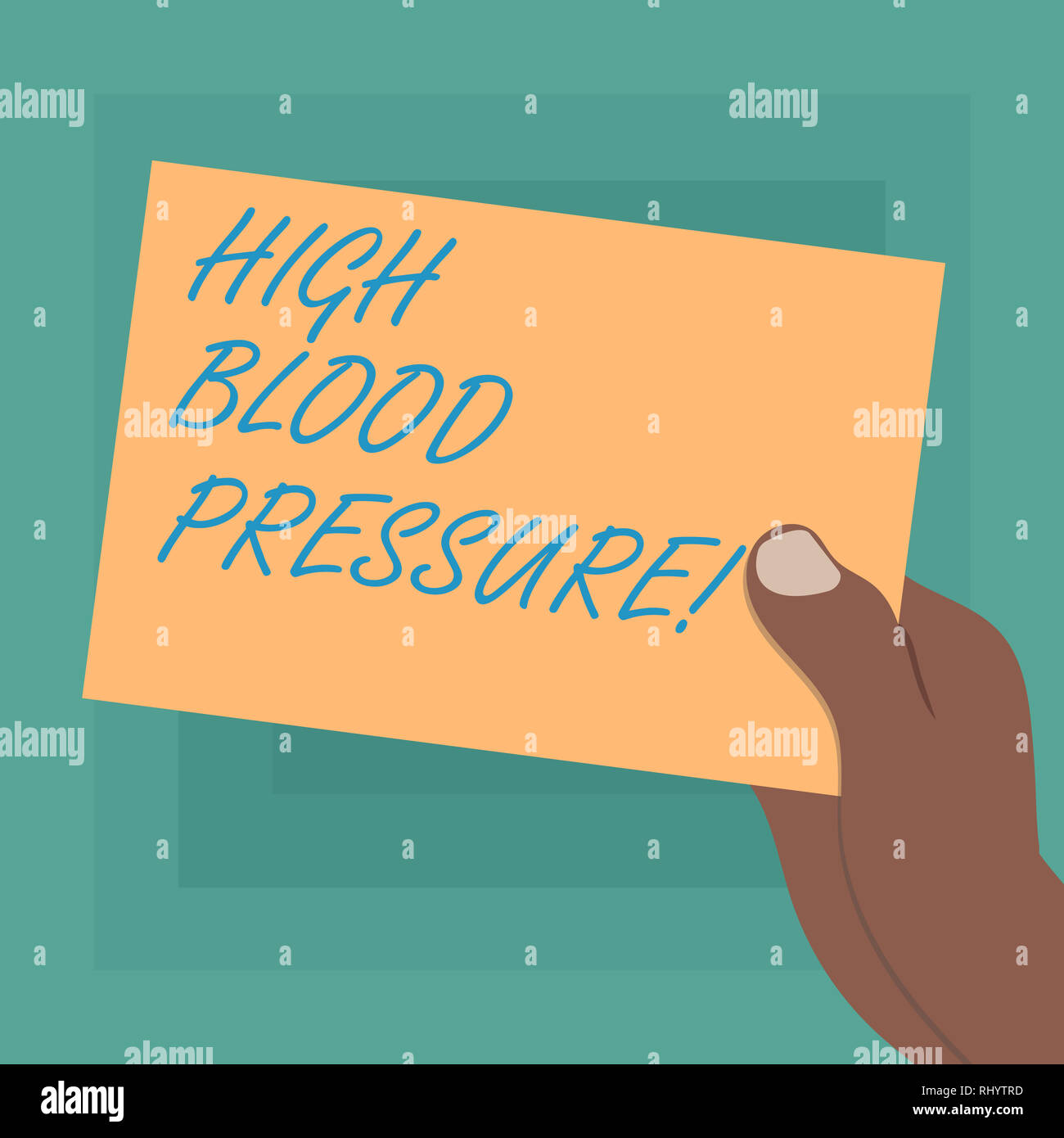 Conceptual hand writing showing High Blood Pressure. Business photo ...