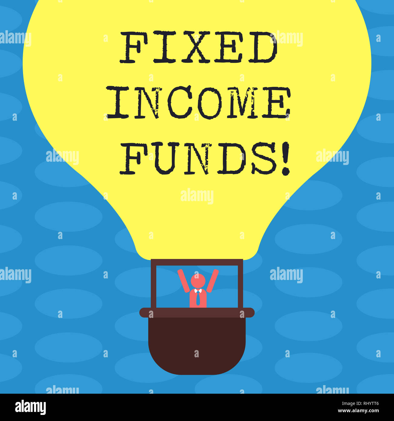 Word writing text Fixed Income Funds. Business concept for any type of ...