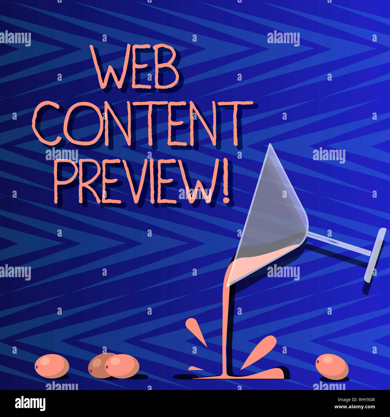 Word writing text Web Content Preview. Business concept for textual ...