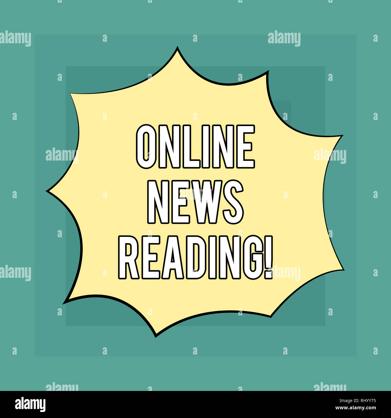 Conceptual hand writing showing Online News Reading. Business photo ...