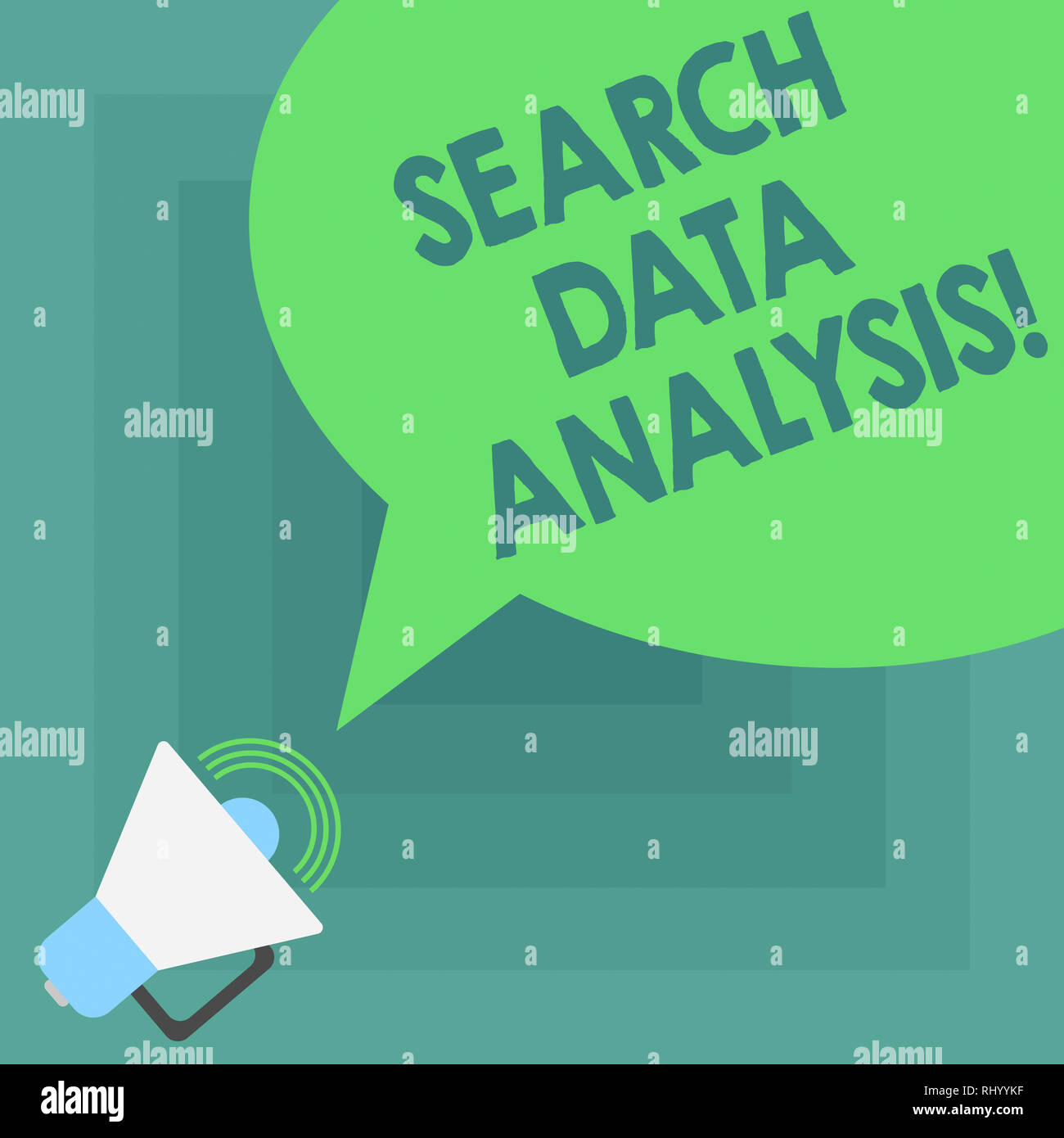 Conceptual hand writing showing Search Data Analysis. Business photo showcasing process of ...