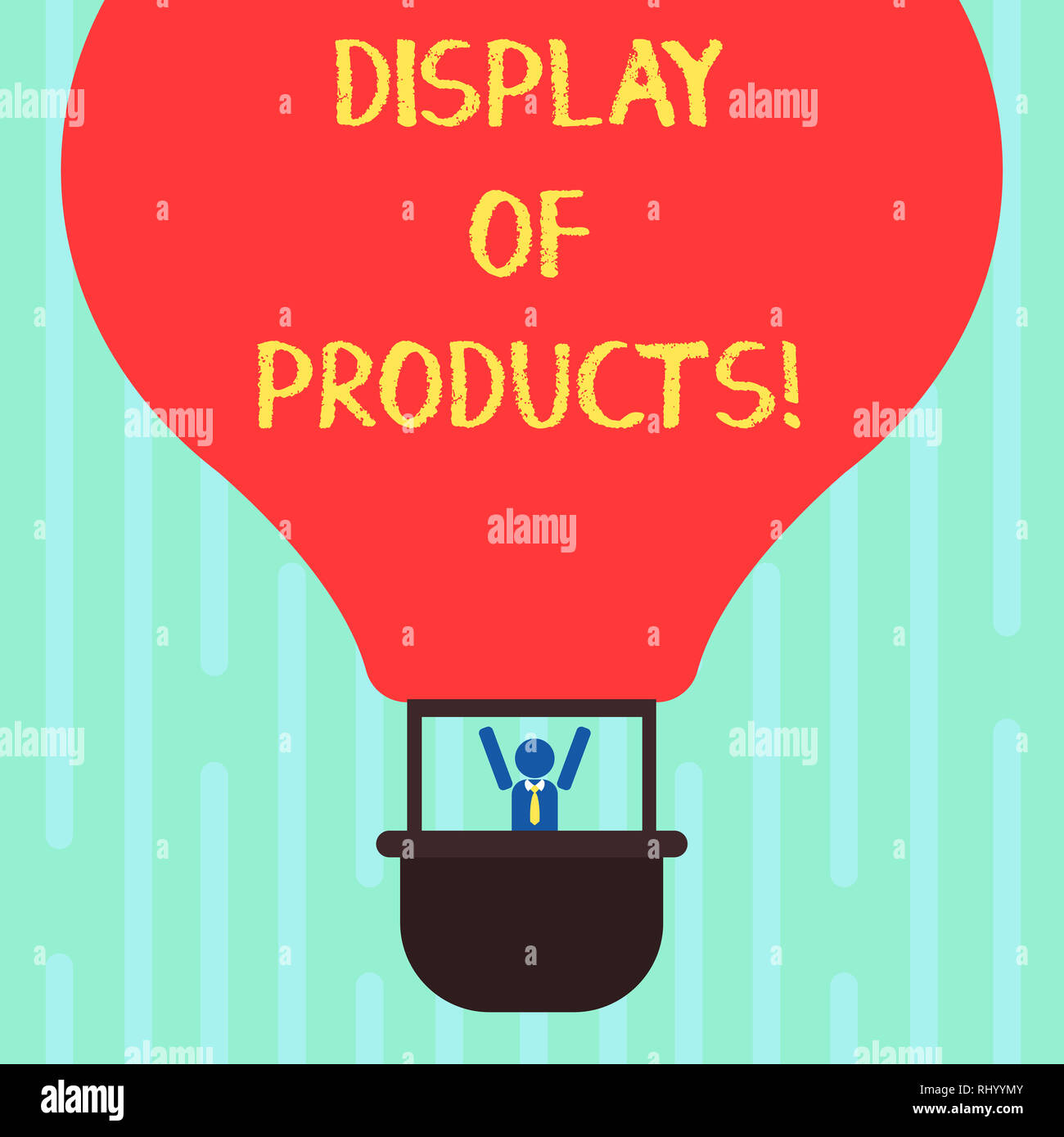 Word writing text Display Of Products. Business concept for way attract ...