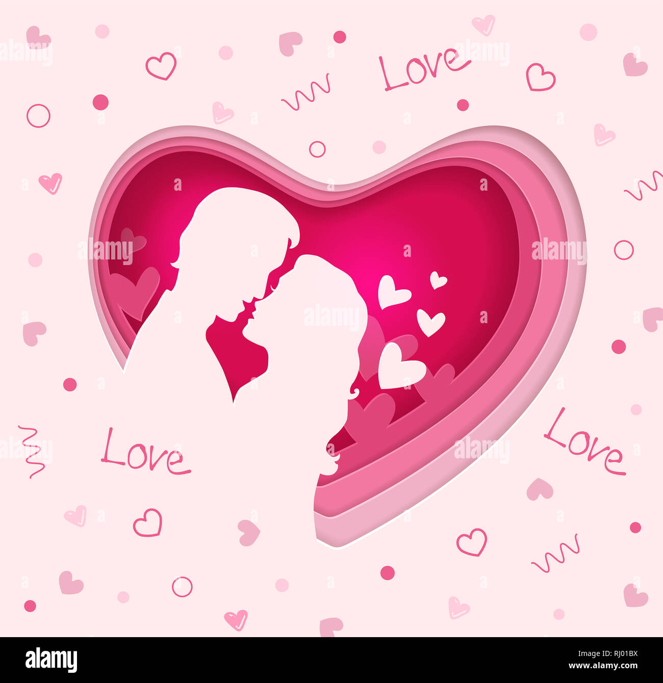 Love Greeting Card Background