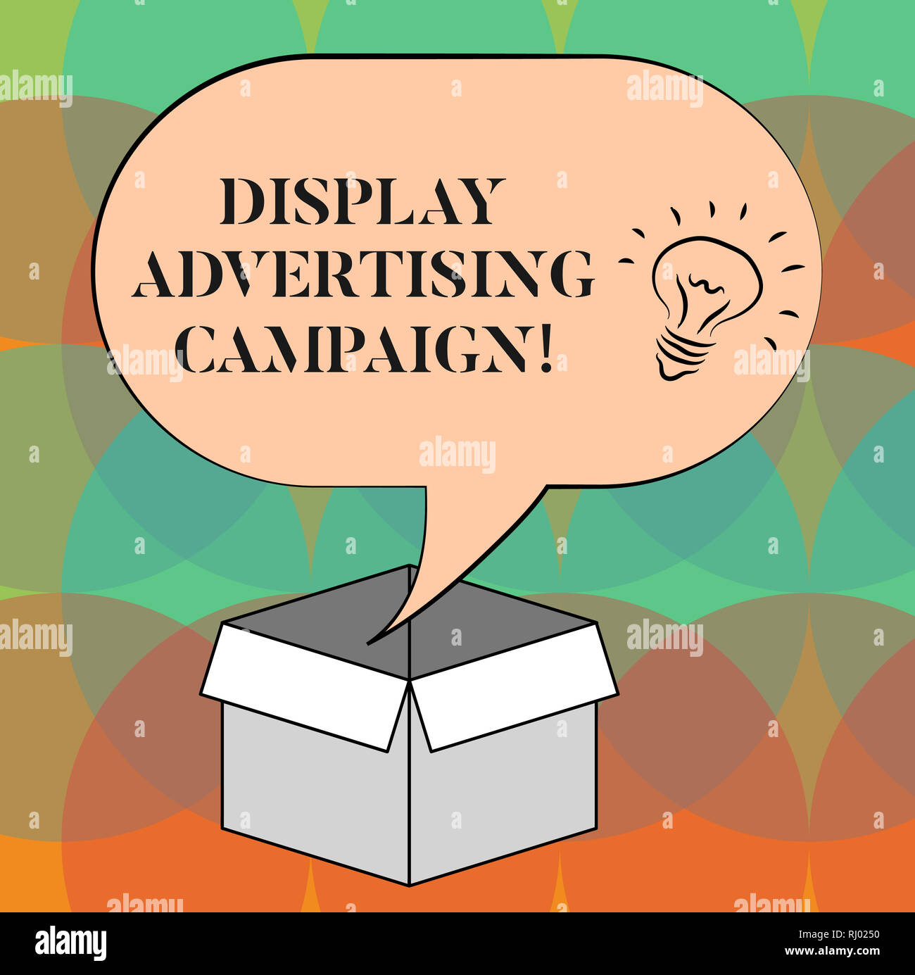 Word writing text Display Advertising Campaign. Business concept for ...