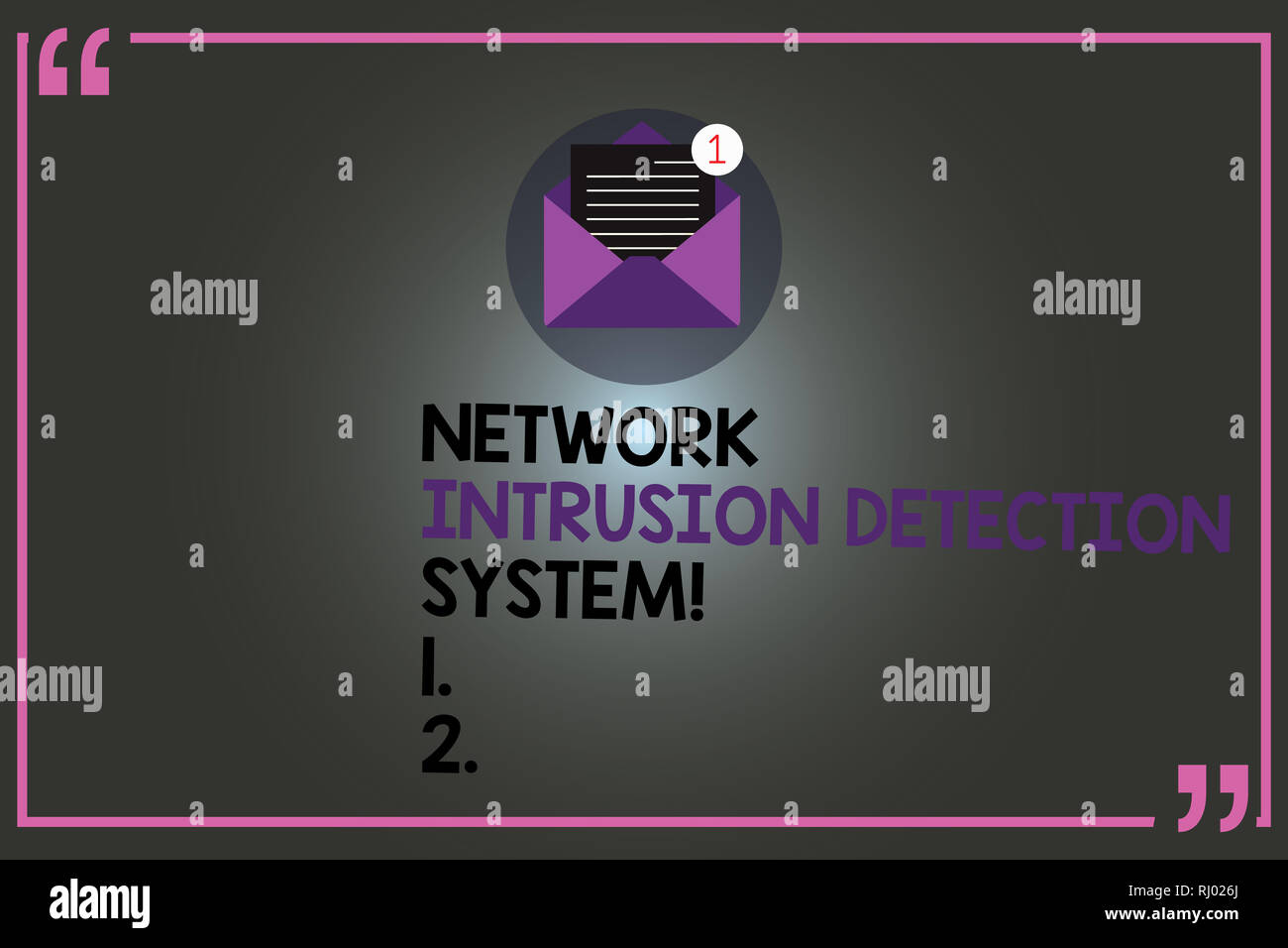Text sign showing Network Intrusion Detection System. Conceptual photo ...