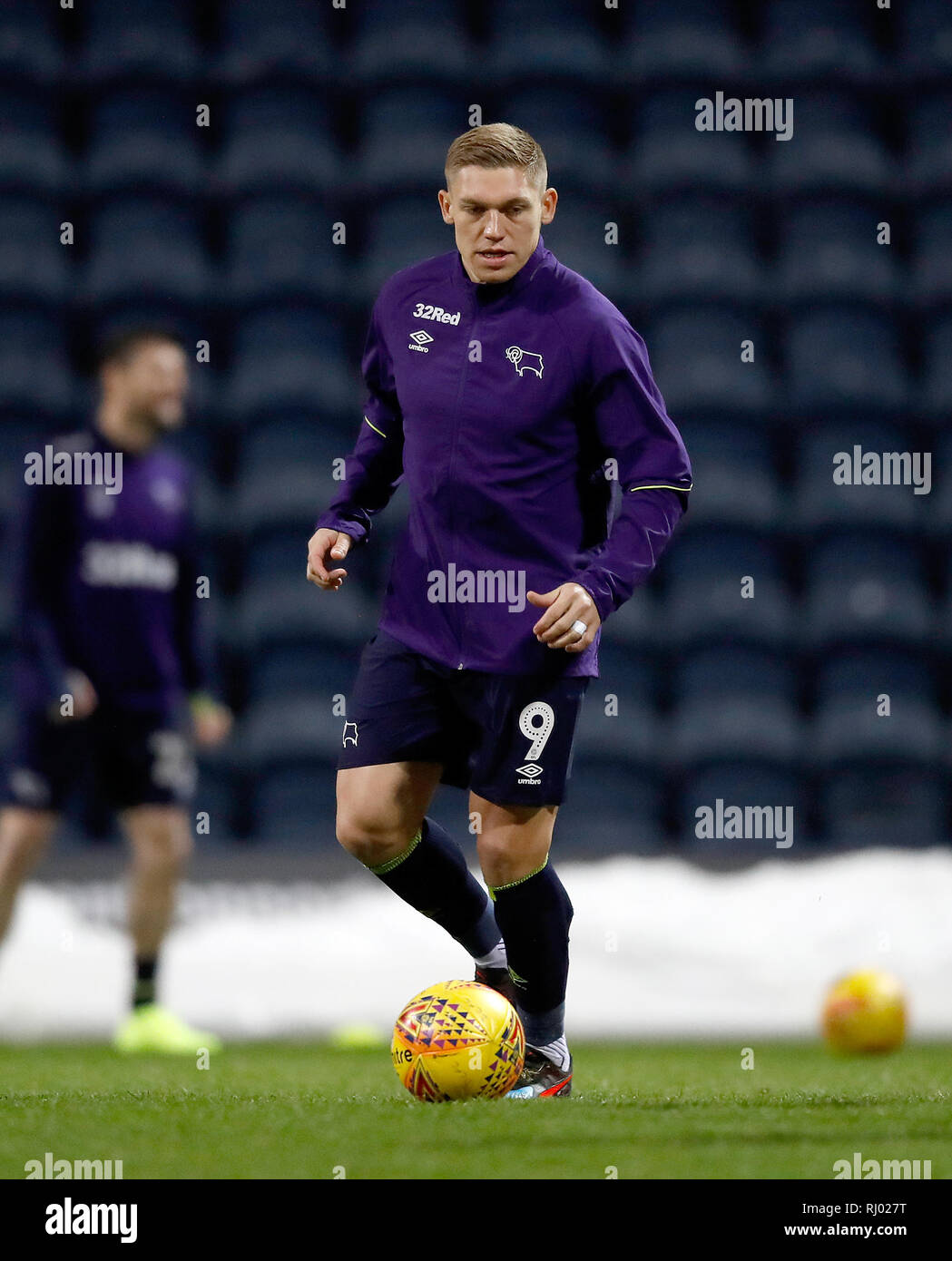 Derby County's Martyn Waghorn Stock Photo - Alamy