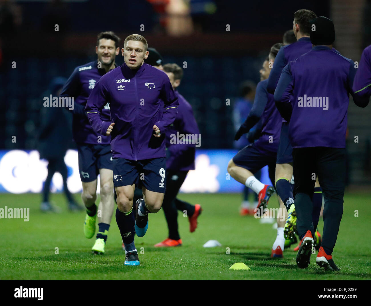 Derby County's Martyn Waghorn Stock Photo - Alamy