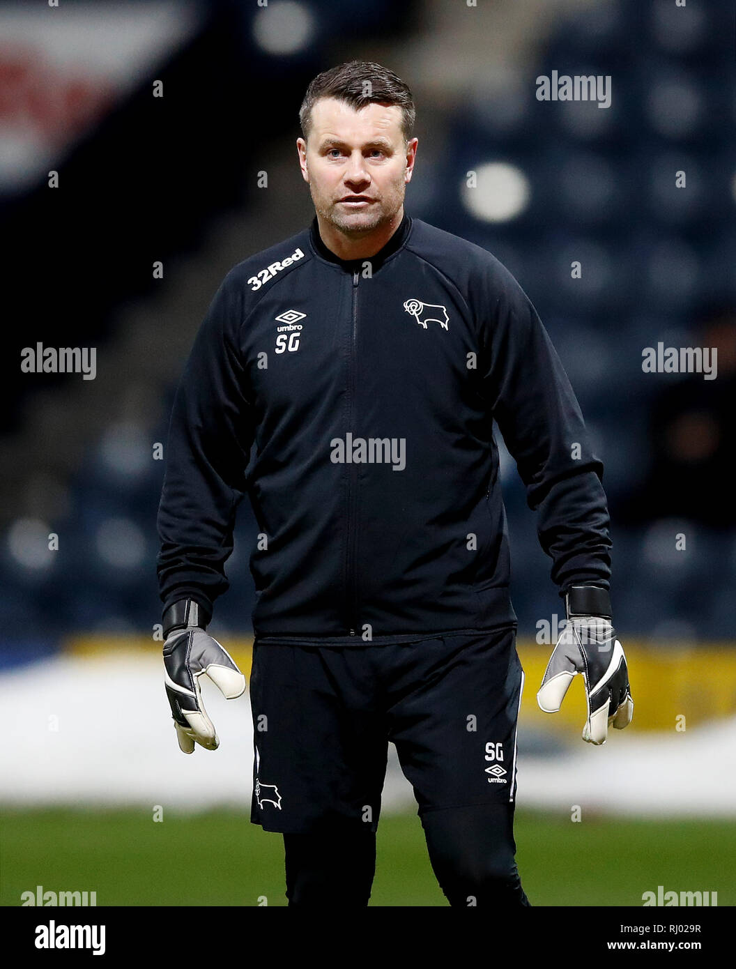 Derby County goalkeeping coach Shay Given Stock Photo - Alamy
