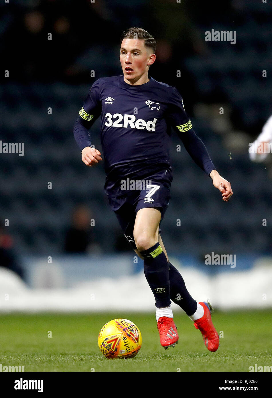 Derby County's Harry Wilson Stock Photo - Alamy