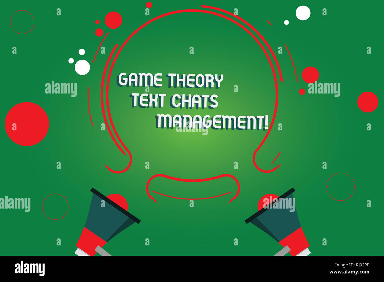 Text sign showing Game Theory Social Media Management. Conceptual photo ...