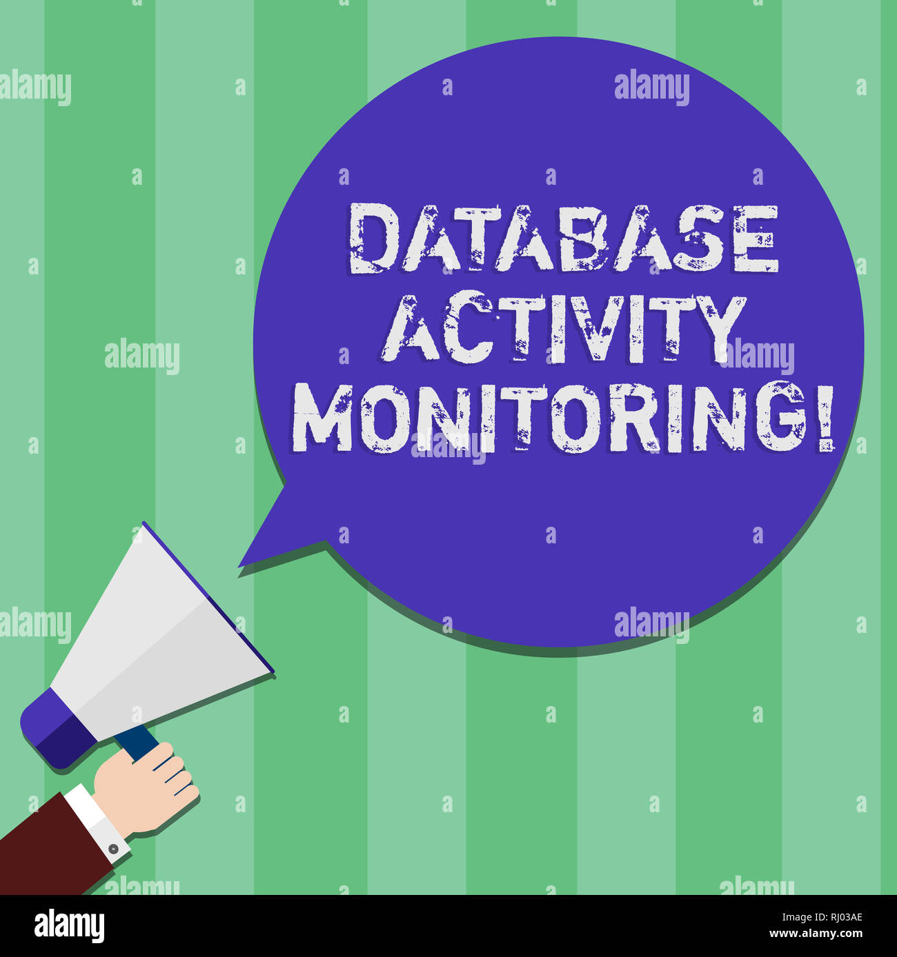 Writing note showing Database Activity Monitoring. Business photo ...