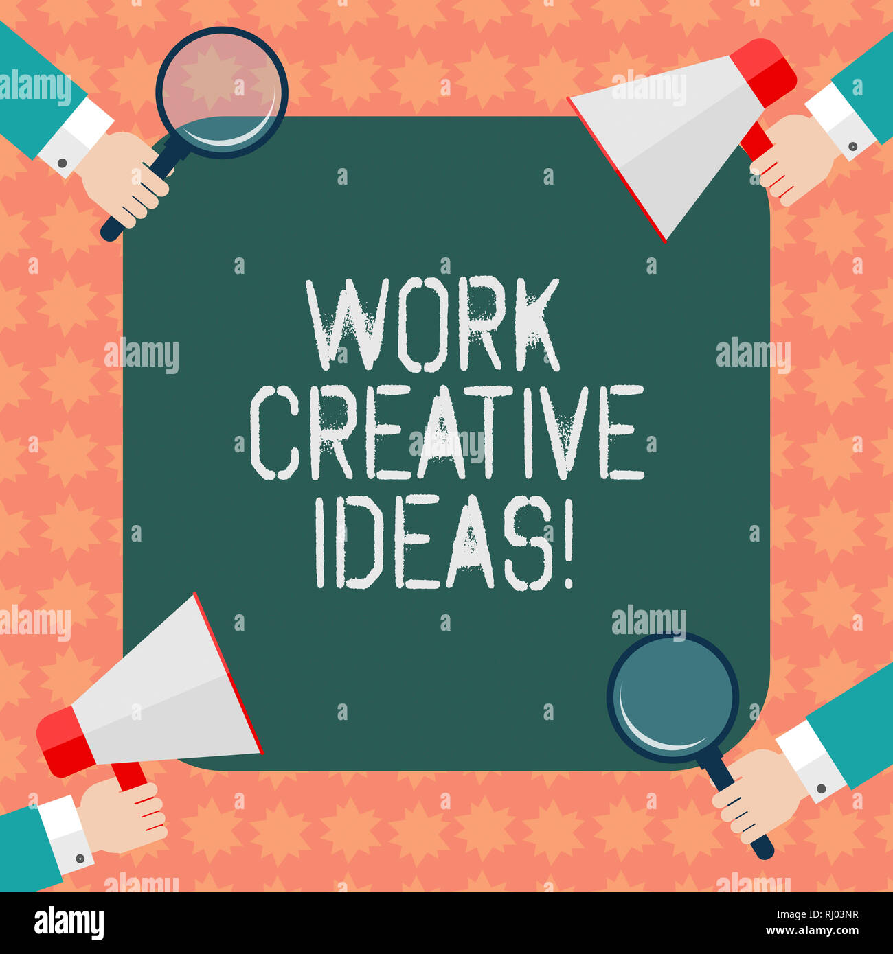 Writing note showing Work Creative Ideas. Business photo showcasing has ...