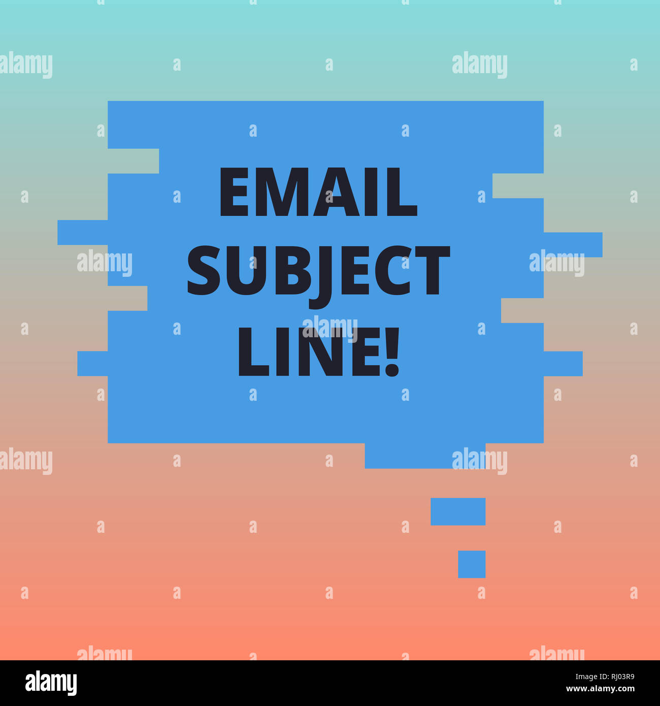 Handwriting text Email Subject Line. Concept meaning introduction that ...