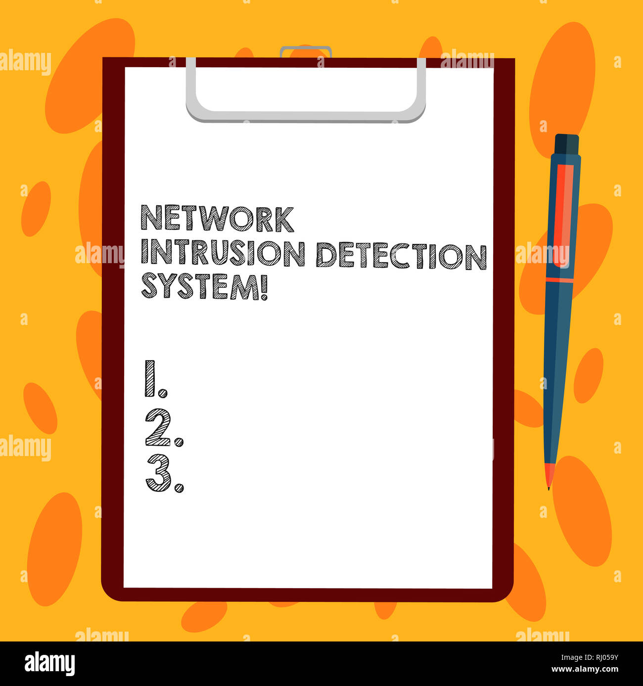 Writing note showing Network Intrusion Detection System. Business photo ...