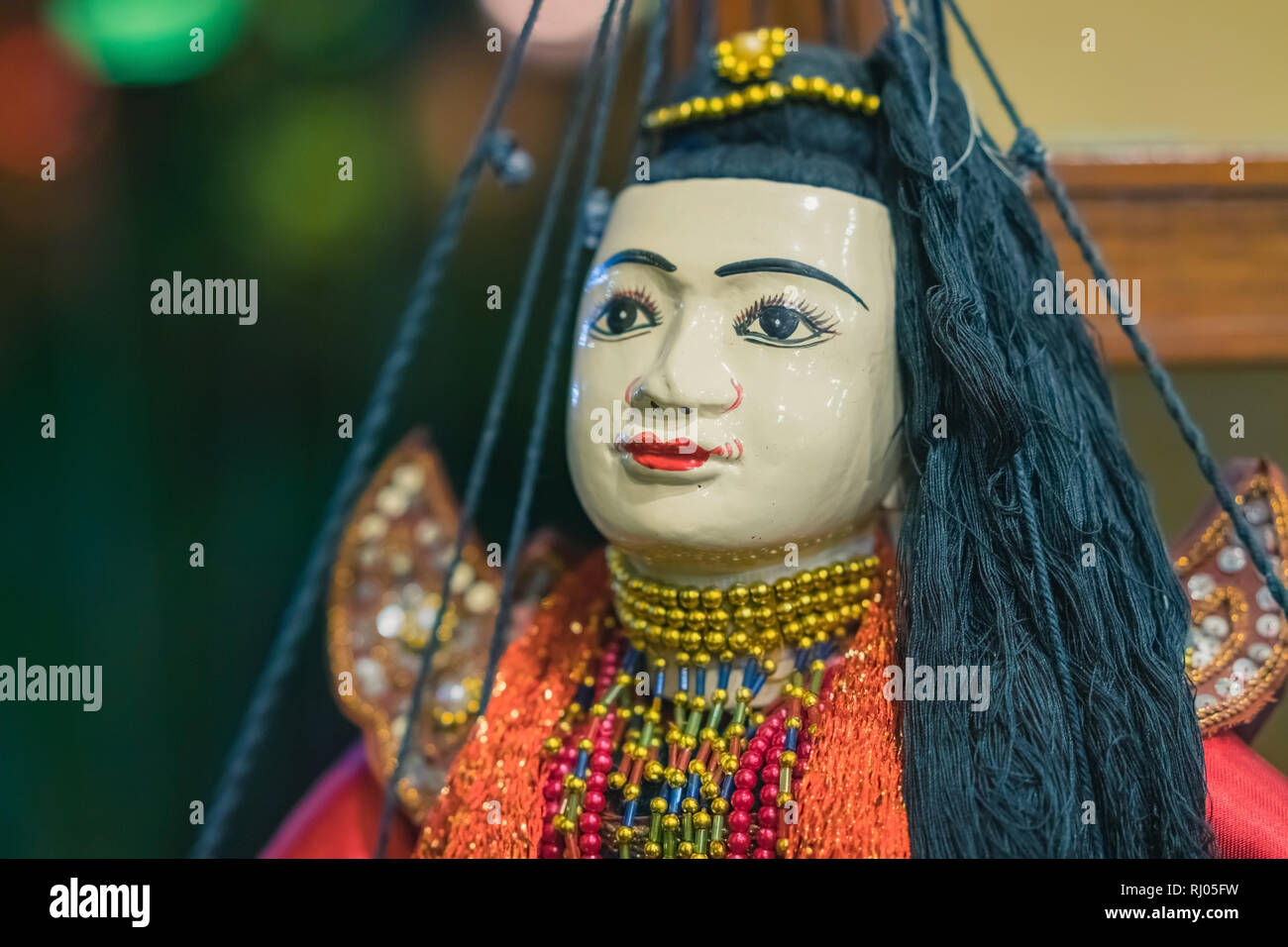 Puppets In Shop Bagan Myanmar Stock Photos & Puppets In Shop Bagan ...