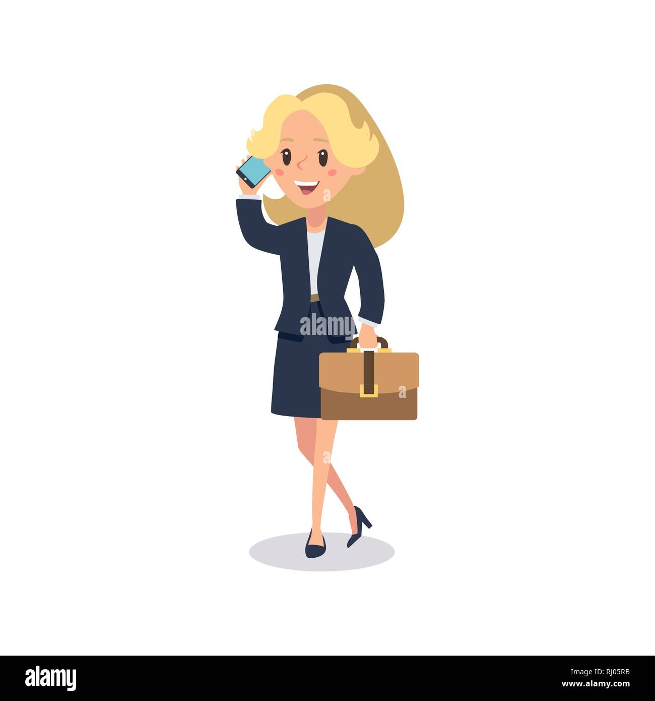 Businesswoman Character Animate Character Young Lady Personage Constructor Different Woman