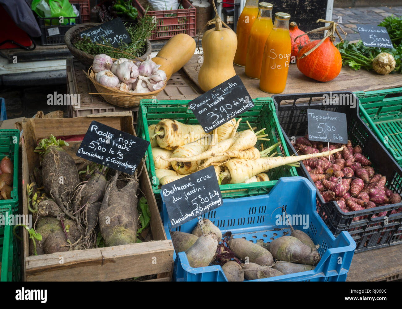 Vegetables france hi-res stock photography and images - Alamy